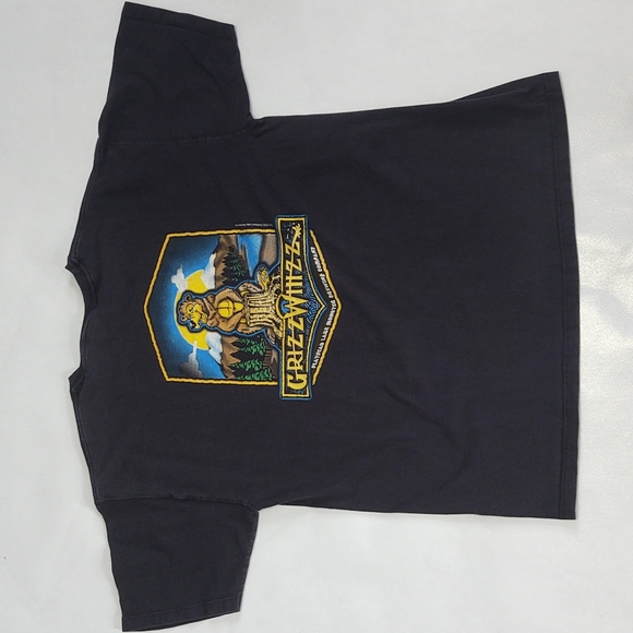 Vintage | Shirts | Vintage Grizz Whizz Montana T Shirt Oversized Large ...